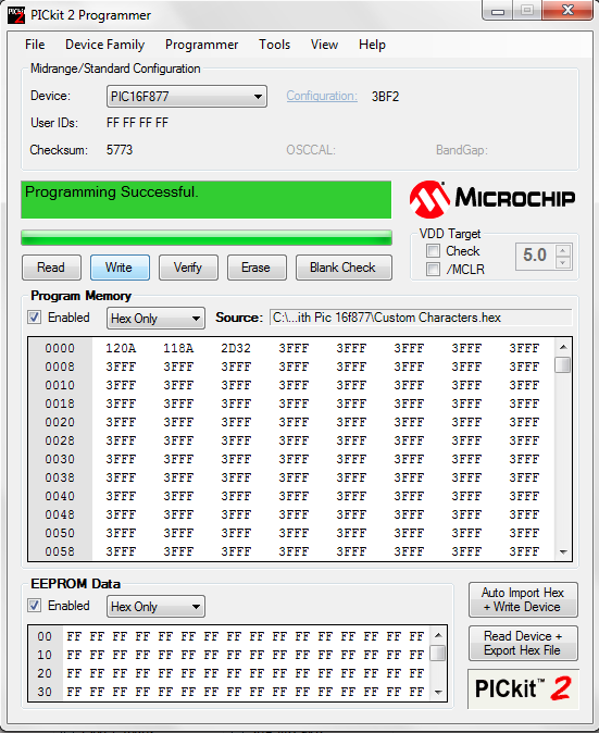 How do you make a PIC programmer PICkit 2 clone?