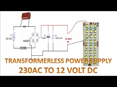 Transformerless Power Supply