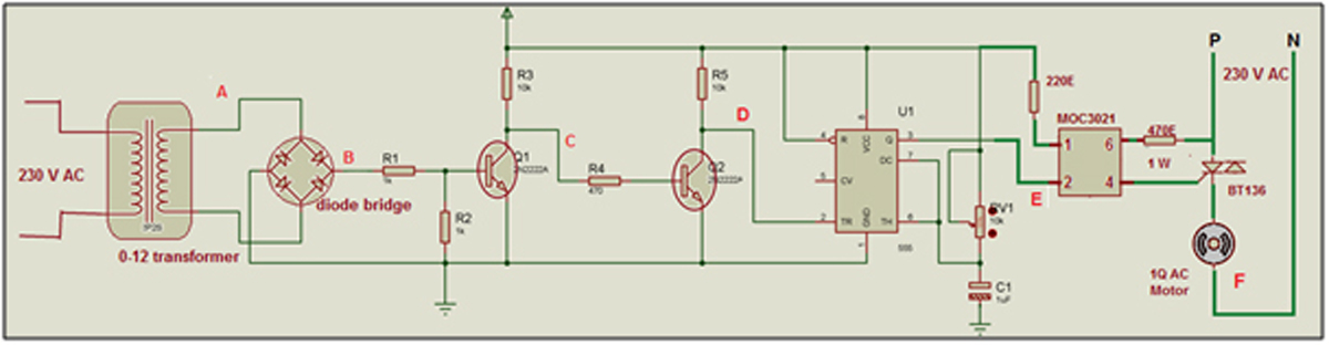 Schematics Diagrams Motor Speed Control Triac Schematic