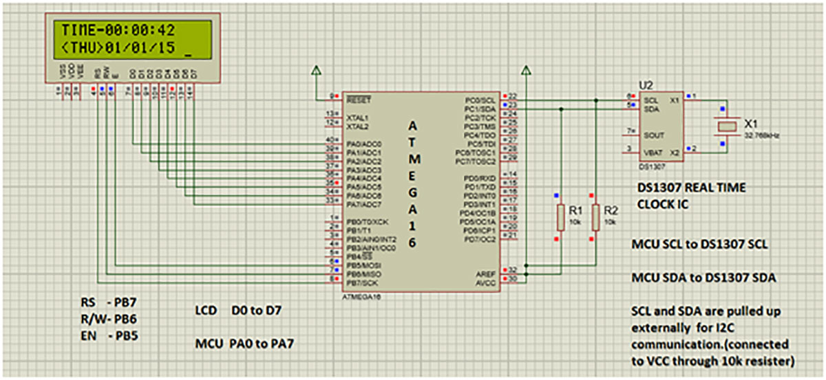 Ds1307 Rtc Interfacing With Avr Microcontroller Interfacing DS1307 RTC Ds1307 Rtc Interfacing With Avr Microcontroller Interfacing DS1307 RTC