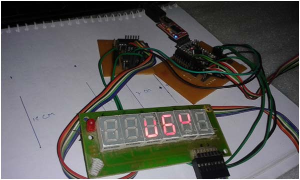 7 Segment Multiplexing And Distance Measurement Using Arduino