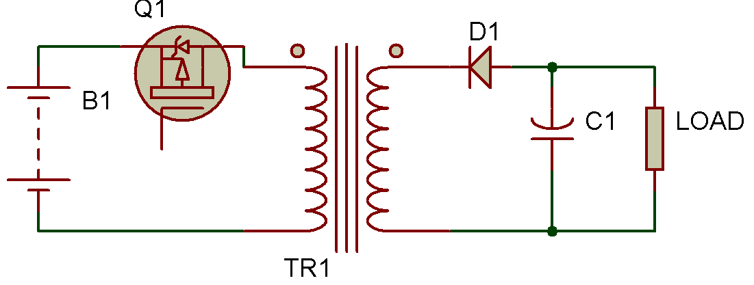 Designing Open Loop Isolated Flyback Converter