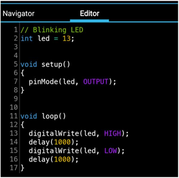 Programming Arduino Via Android Mobile Device Using Arduinodroid”