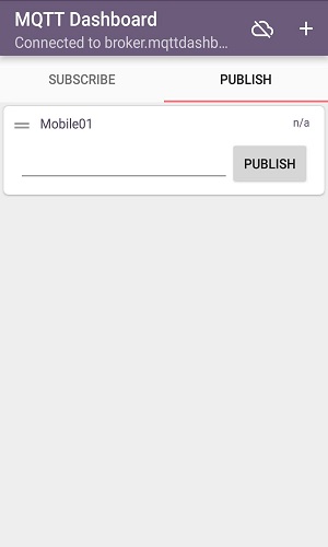 Using MQTT protocol to communicate between two devices