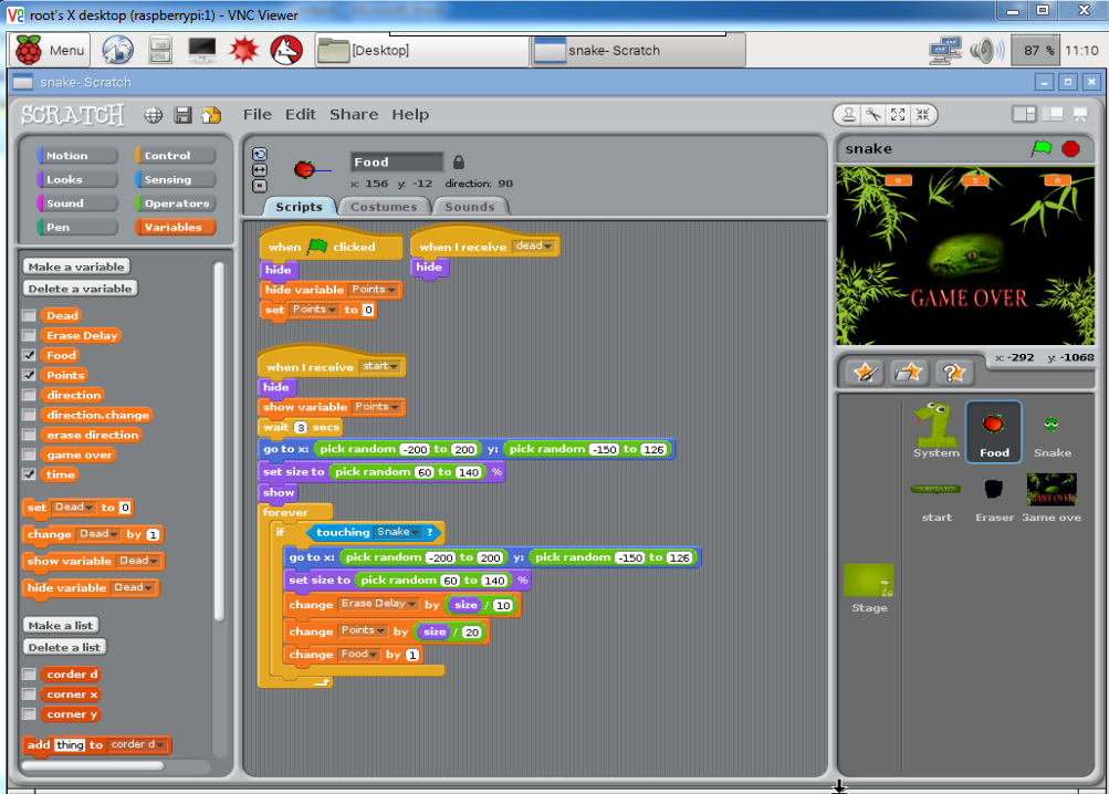 Snake game- (Part 6/12)