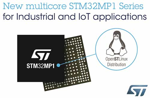 STMicroelectronics Releases STM32MP1 Microprocessor Series To Speed up Smart Industry and IoT ...
