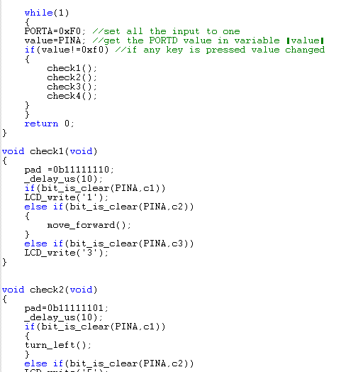 Keypad Controlled RF based Wireless Robot