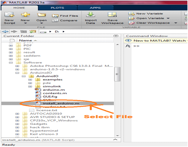 Home Automation using Arduino and MATLAB