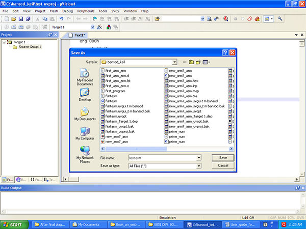 How to Use Keil Cross Compiler Version 4 for 8051 Microcontroller