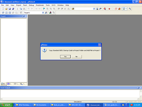 How to Use Keil Cross Compiler Version 4 for 8051 Microcontroller