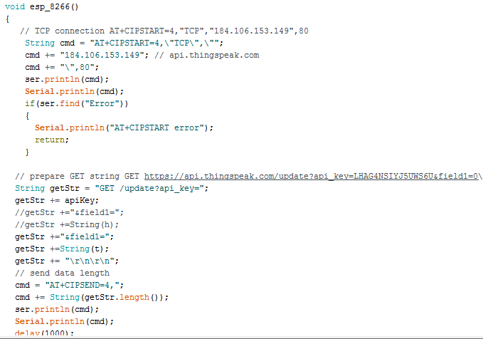 Arduino Based Air Quality Monitoring IOT Project