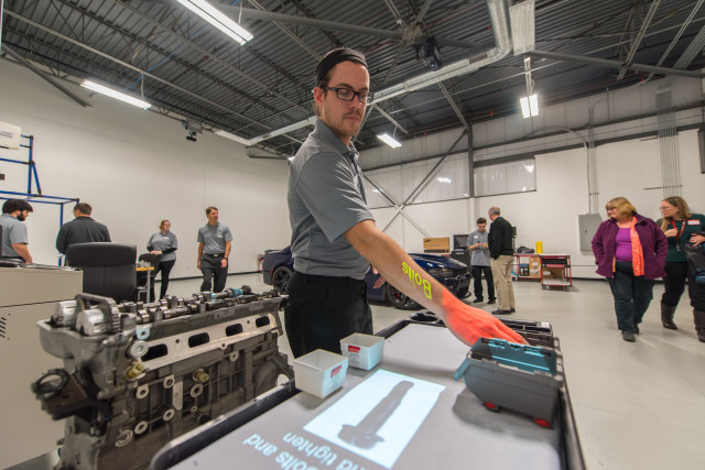 Improving Manual Automotive Assembly with Augmented Reality