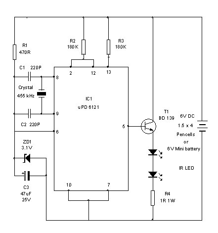 Long range IR Transmitter