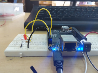 LED blinking In Beaglebone Black