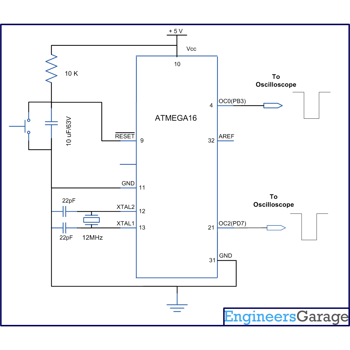 How To Use Fast Pwm Pulse Width Modulation Mode Of Avr Microcontroller Timer Part 1846