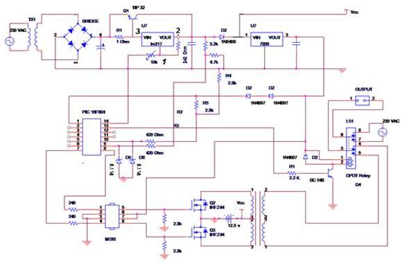 Single Phase Offline UPS using PIC Microcontroller