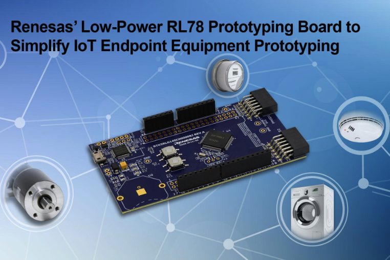 Renesas’s RL78 prototyping board simplifies IoT endpoint equipment