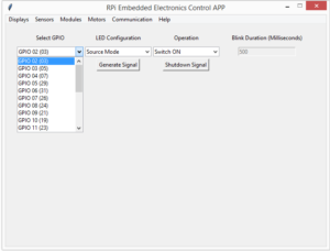 RPi Python Programming 14: GUI-controlled LED driver