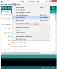 Arduino compatible coding 15: Reading sensor data from DHT-11 without ...