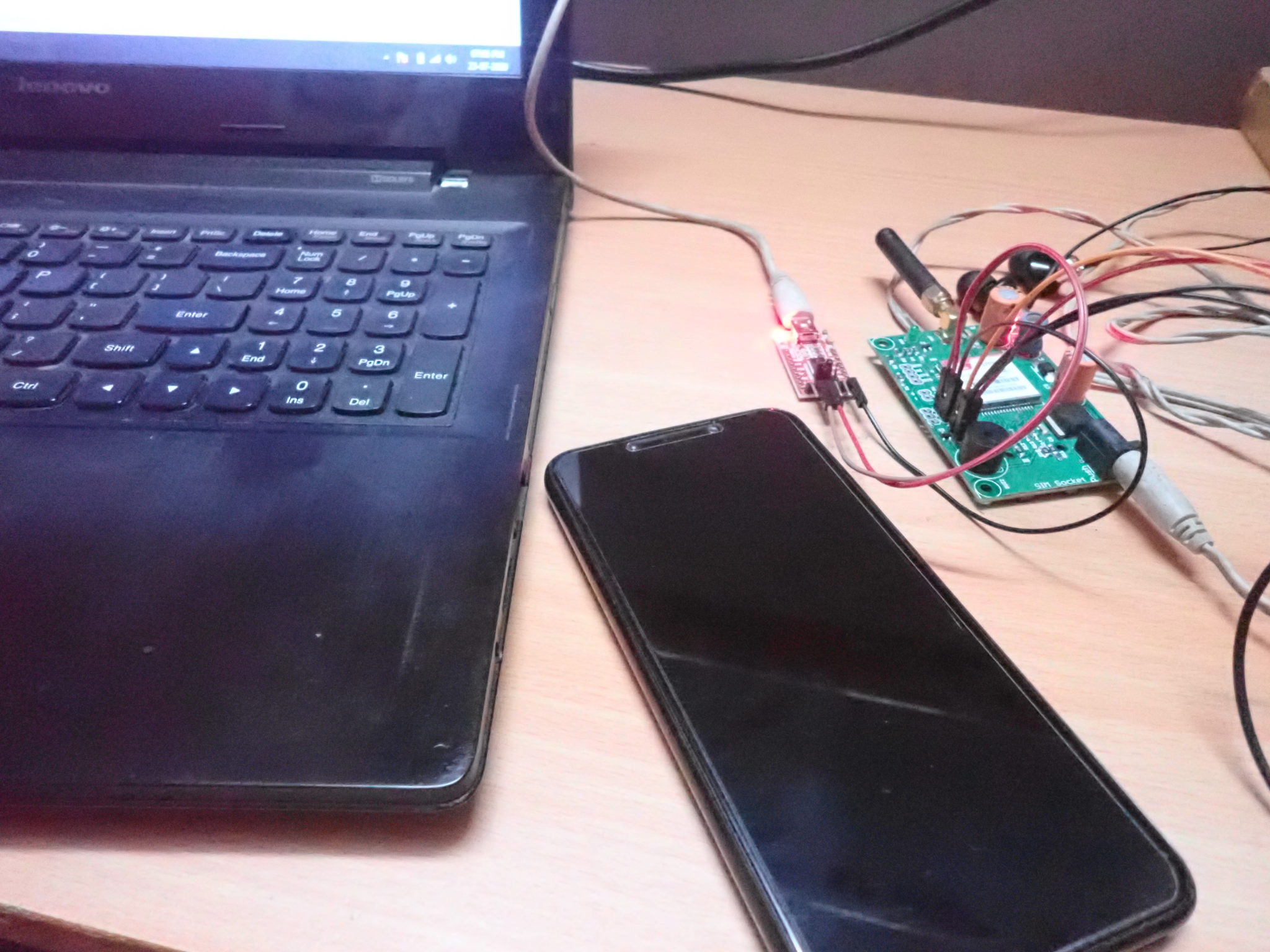 RPi Python Programming 22: Voice call and SMS using SIM900A
