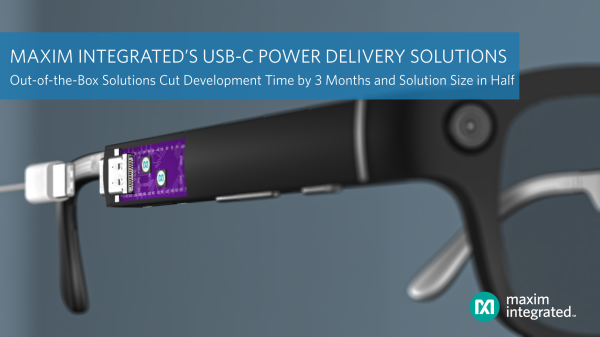 Maxim Integrated’s USB-C power solutions reduce delivery times