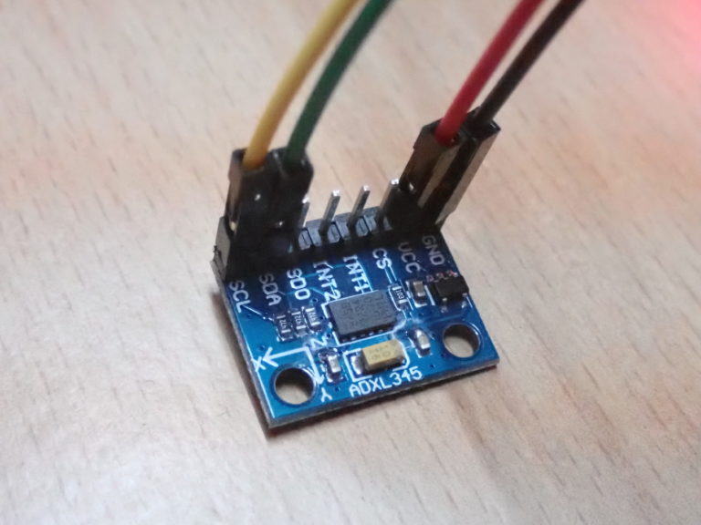 Interfacing ADXL345 Accelerometer with Raspberry Pi