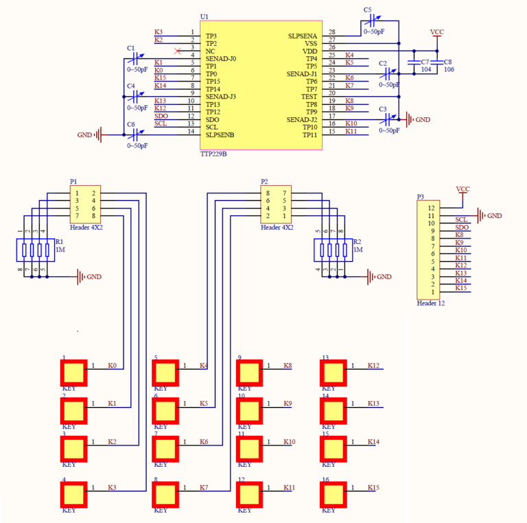 Arduino Compatible Coding 22 Interfacing A Ttp229 Capacitive Touch Keypad 0429