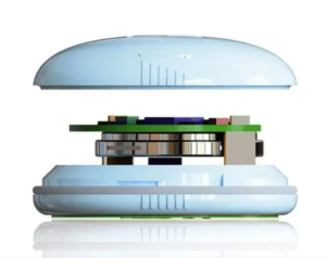 New COVID-19 temperature-monitoring via a Bluetooth wearable