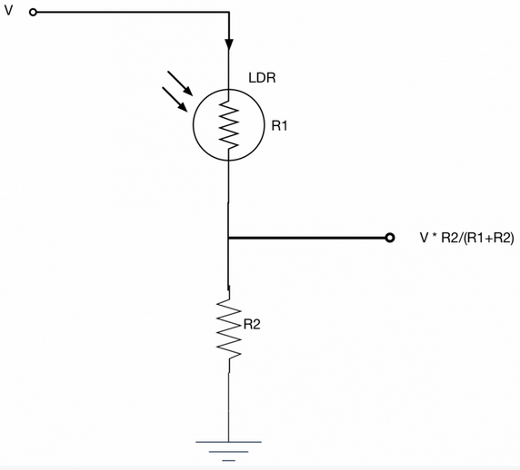 Sensor 1: How to design an LDR light/dark sensor using Arduino