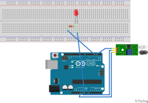Arduino and IR LED based Proximity Sensor