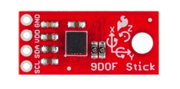Interface SparkFun 9DoF sensor stick with Arduino Uno