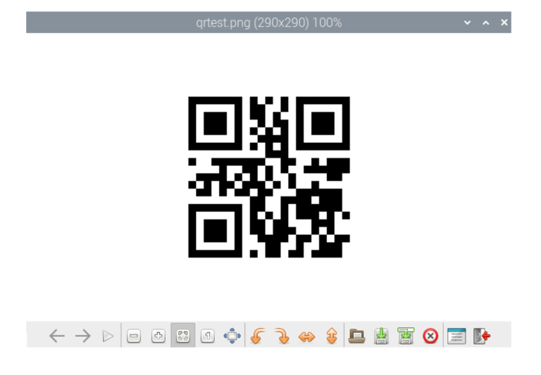 Raspberry Pi camera QR code encoding and decoding