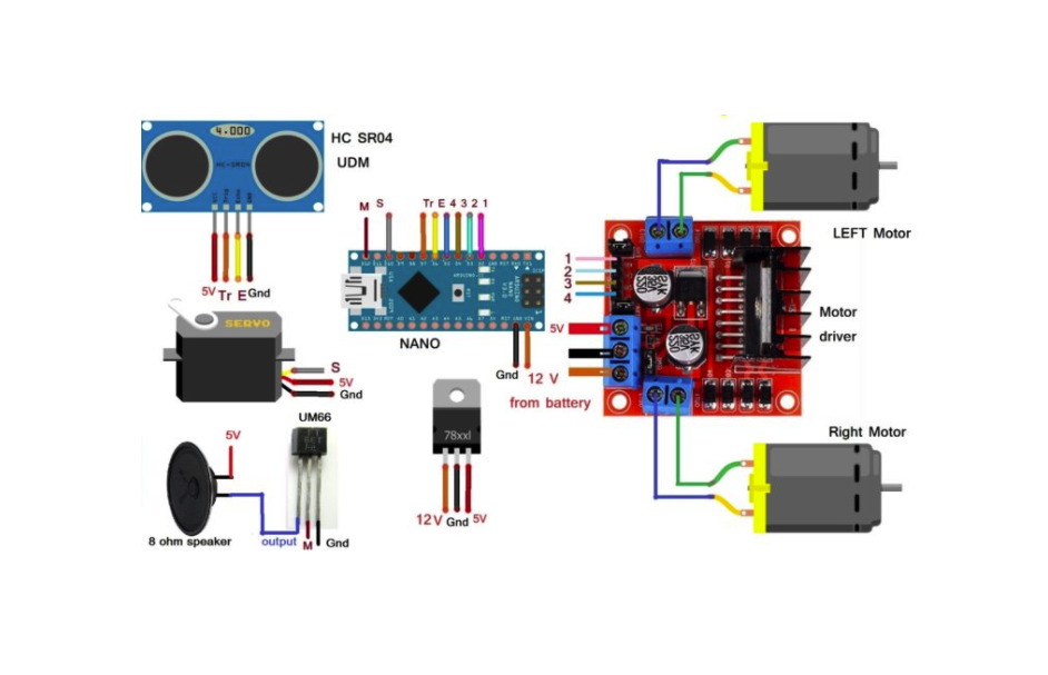 How To Build An Object Following Robot Using Arduino 2272