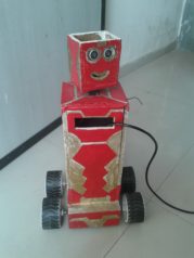 Object follower robot using Arduino