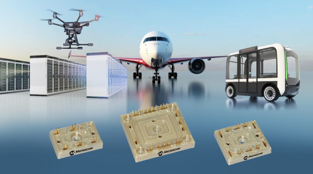 Microchip’s advanced power modules qualified to aerospace standards