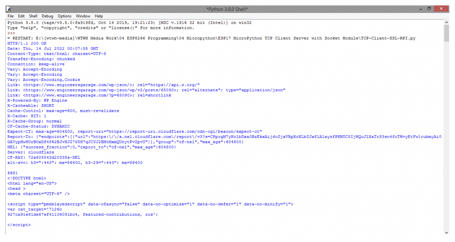 How to use ESP8266/ESP32 as a TCP server and client with sockets
