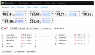 What are the top open-source software systems for home automation?