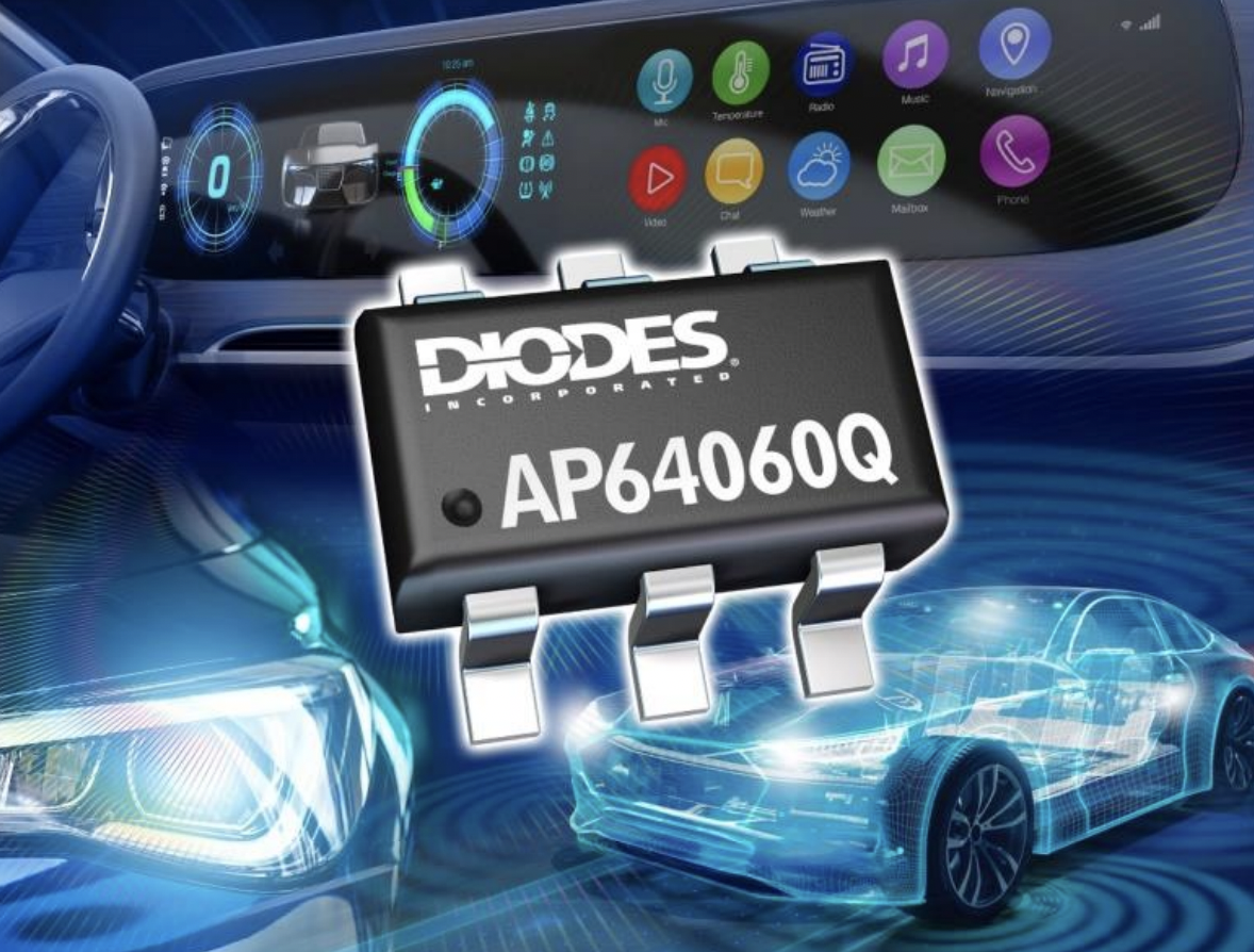 Diodes adds to its line of automotive-compliant DC-DC converters