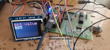 Sensor value display on TFT LCD using Arduino: Part I