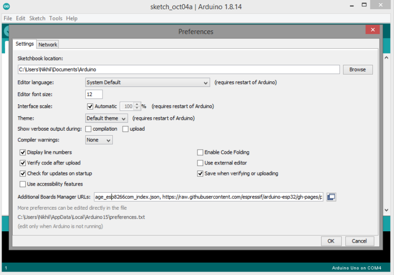 Getting started with ESP8266 and ESP32 on Arduino IDE