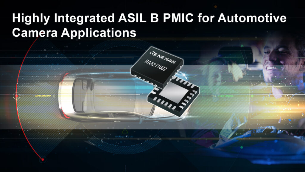 Renesas unveils PMIC for next-generation automotive camera applications