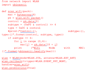How to build a MicroPython WiFi Sniffer