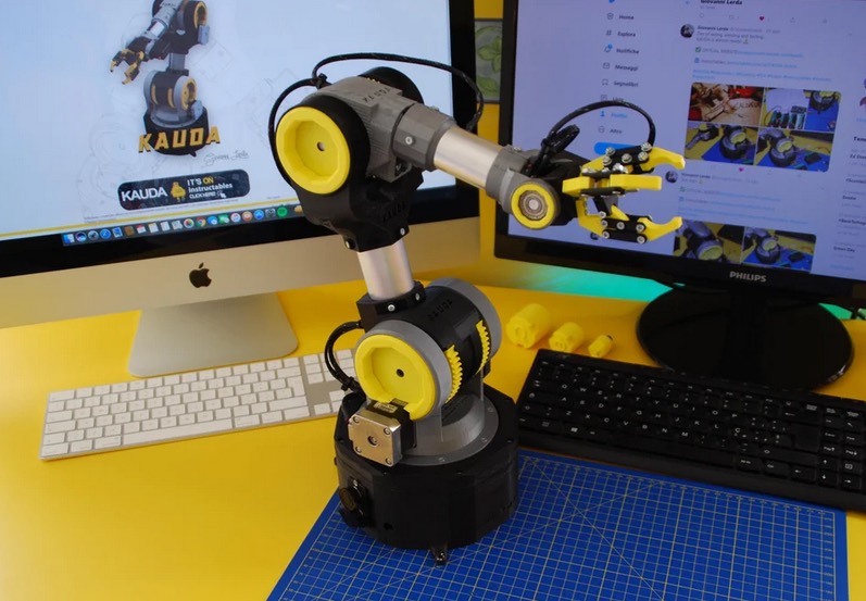 The top 3D-printed robotic arms for 2023