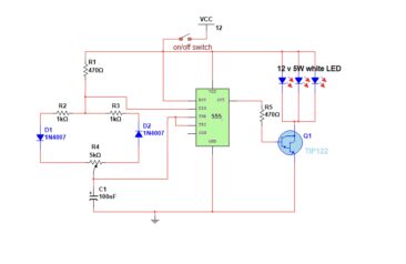 How to design a rechargeable LED table lamp