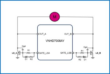 What is electromagnetic interference in DC motors?