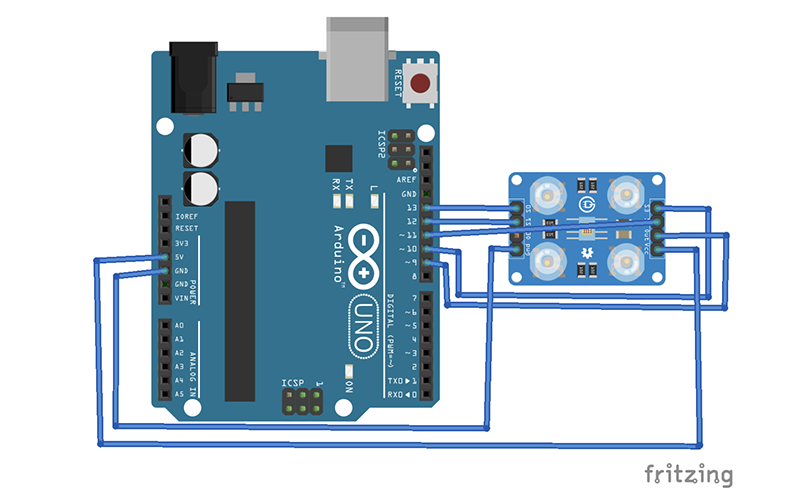 Tcs230tcs3200 Color Detection Sensor With Arduino Mega 5167
