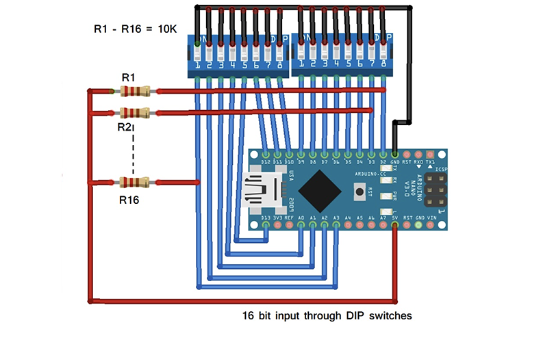 How To Turn Arduino Into 16 Bit Io Port