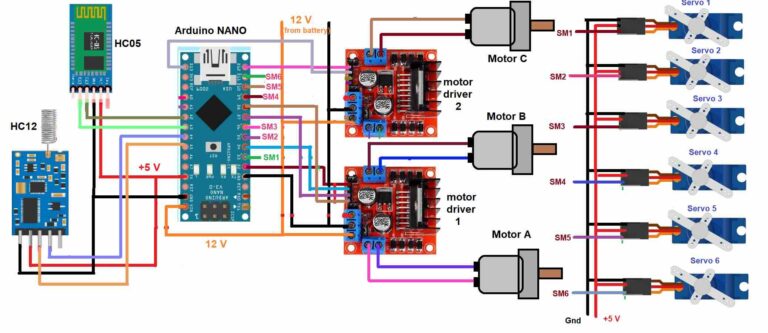 How to design Arduino based Pick and Place robot