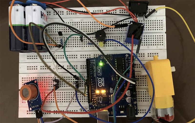Build an Alcohol Detection Engine Lock System