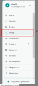 How to set-up and build a project using Arduino IoT Cloud